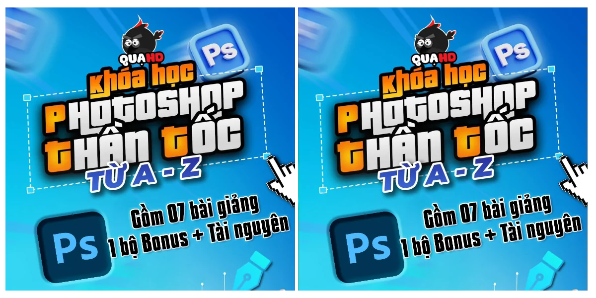 Chia Sẻ Miễn Phí - Khóa Học Photoshop Thần Tốc A-Z Cùng Quạ HD ...