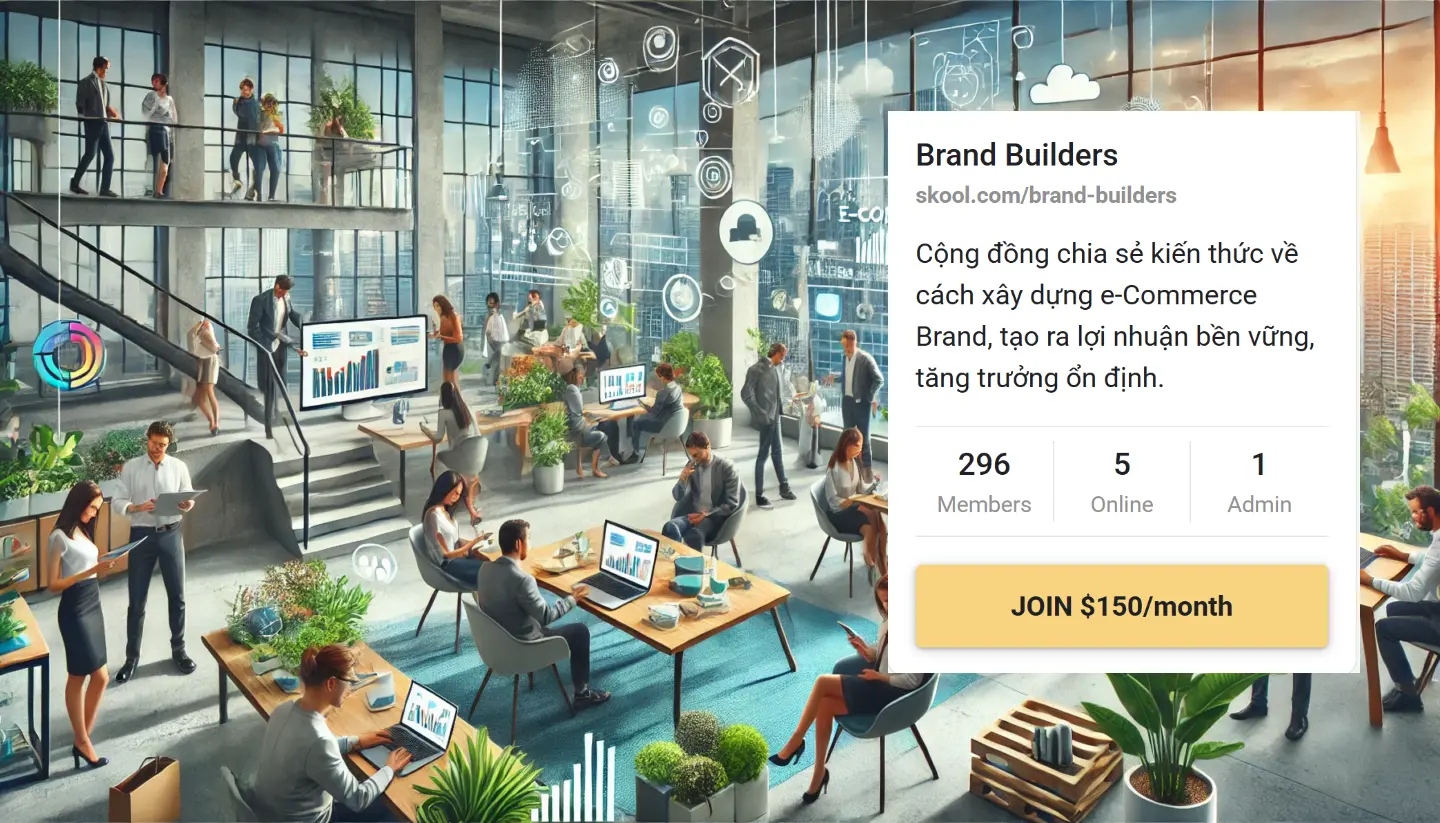 [GROUP BUY] - Khóa Học Brand Builders Lamwork - Học Dropship POD(Print On Demand) Shopify ...