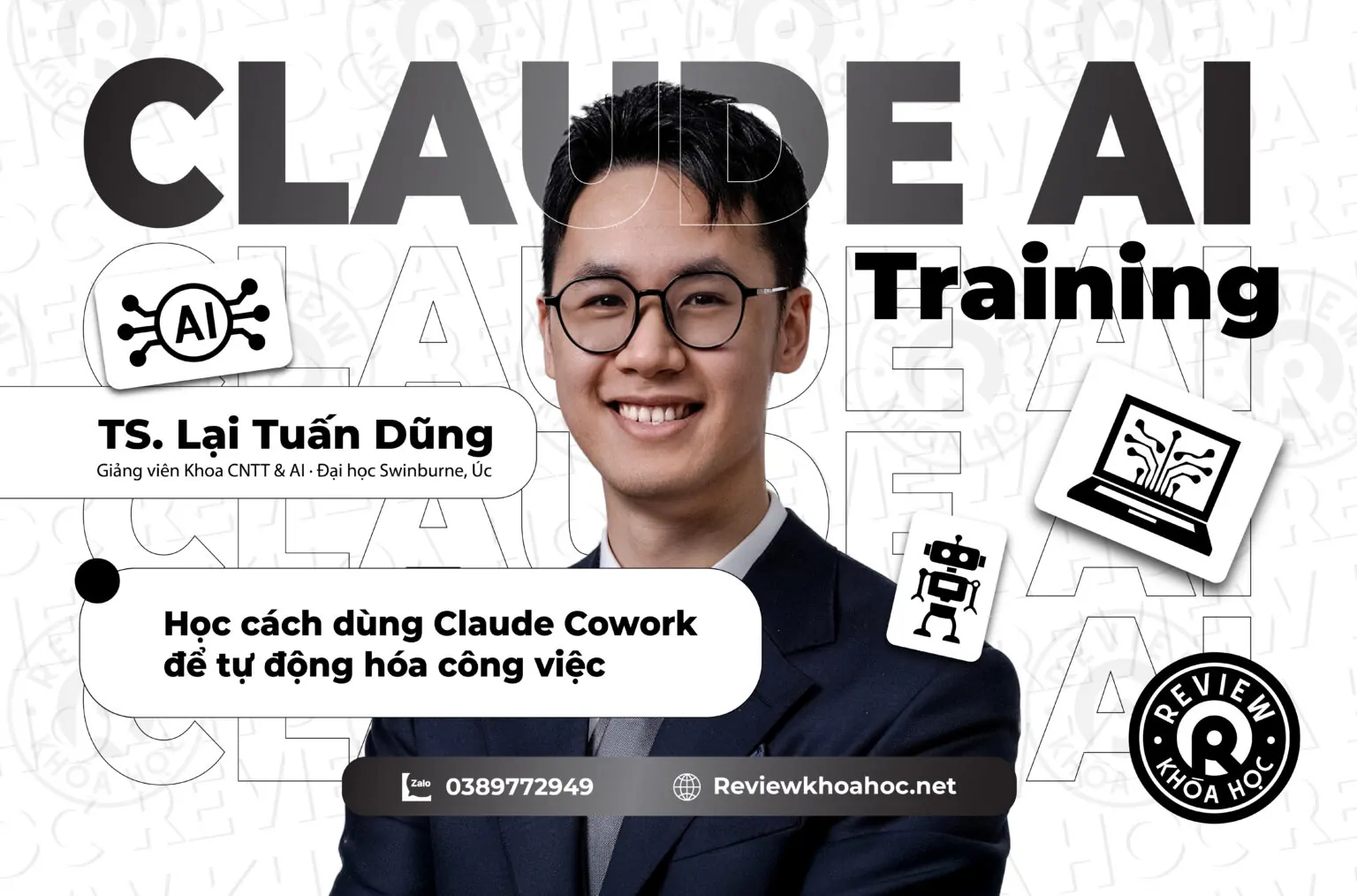 Khoá Claude AI Training – TS. Lại Tuấn Dũng (Dũng Lại Lập Trình)- Huấn ...